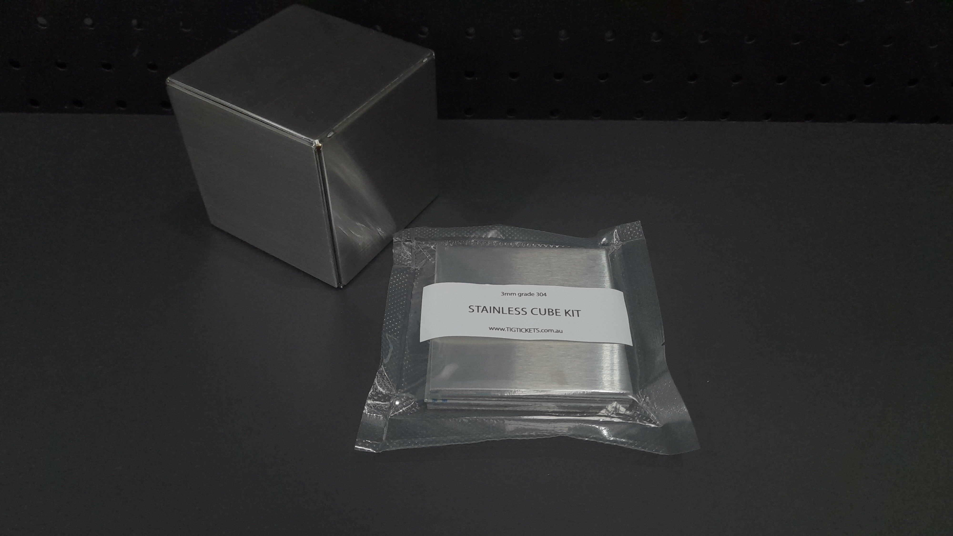 3mm Stainless Steel Cube Kit – Tig Tickets