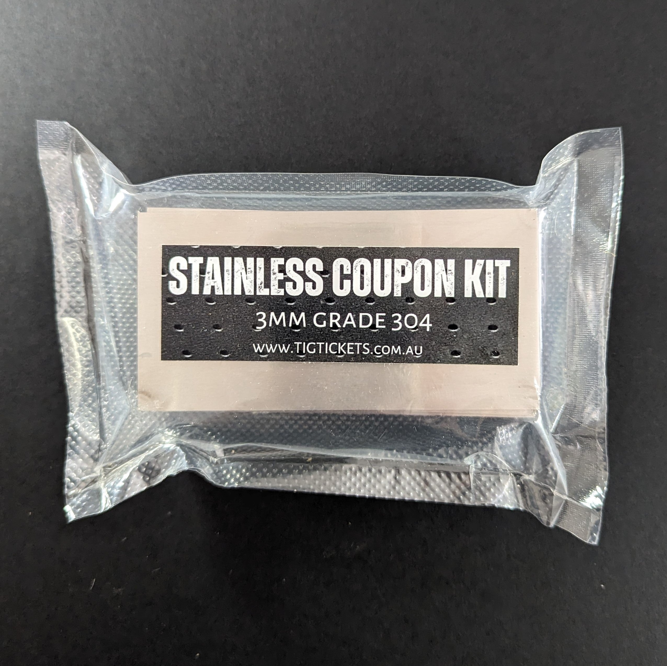 3mm Stainless Steel Coupon kit – Tig Tickets