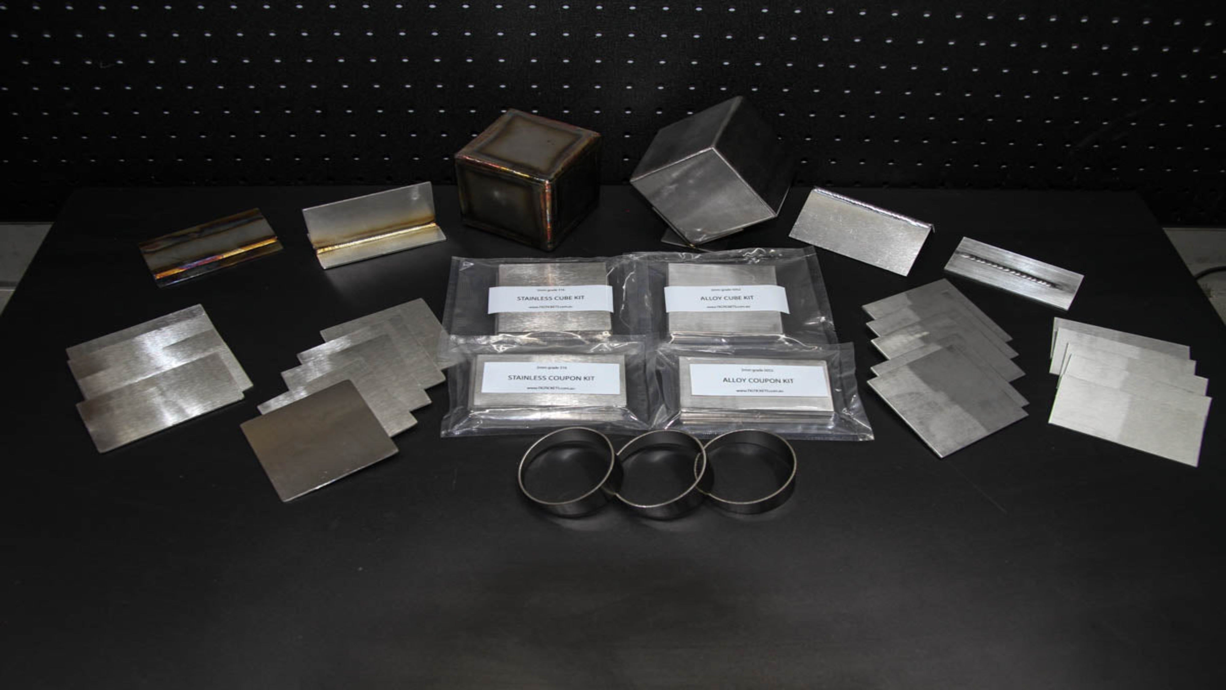 Tig welding coupons and practice kits – Tig Tickets