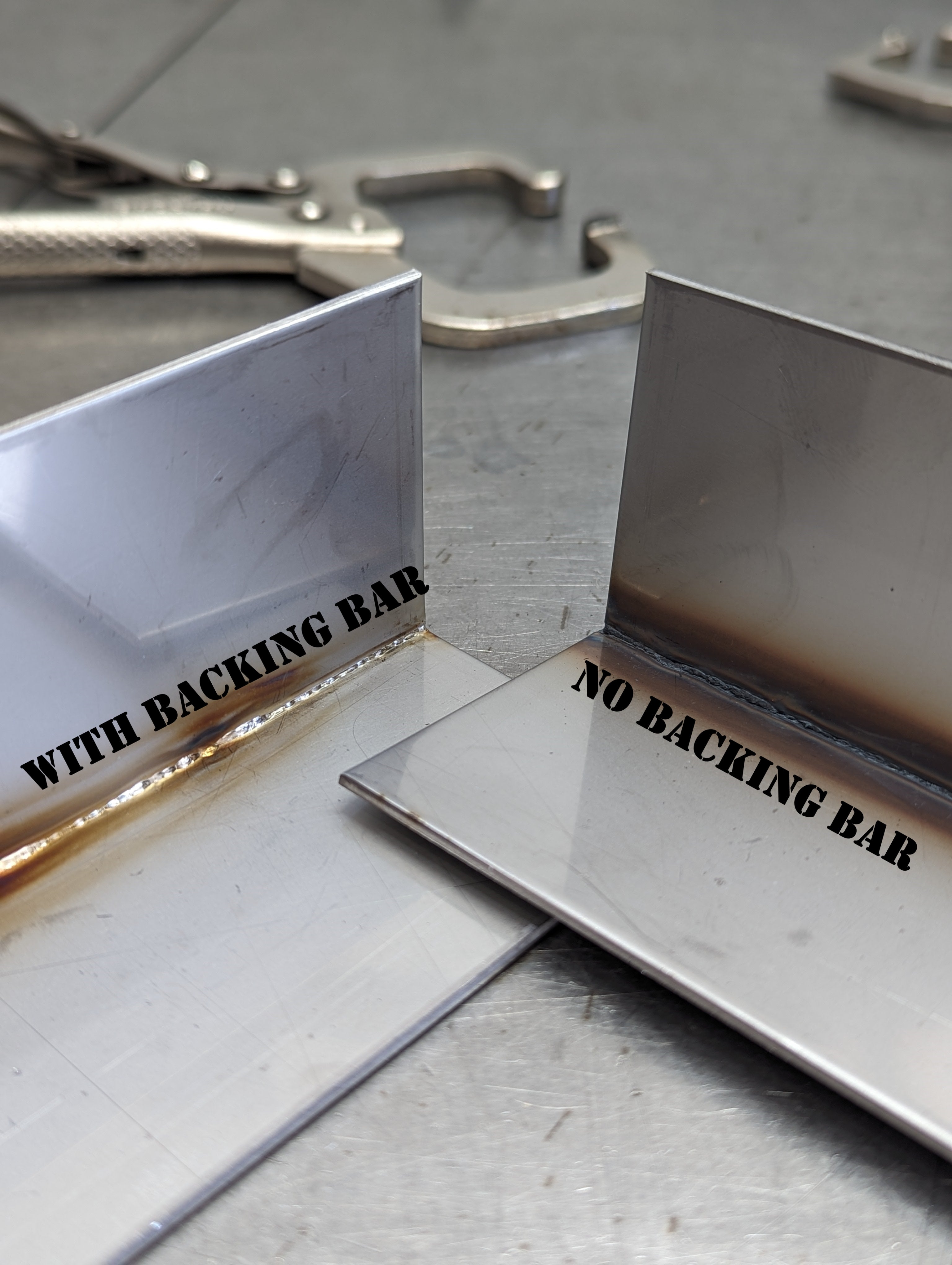 Backing Bars – Tig Tickets