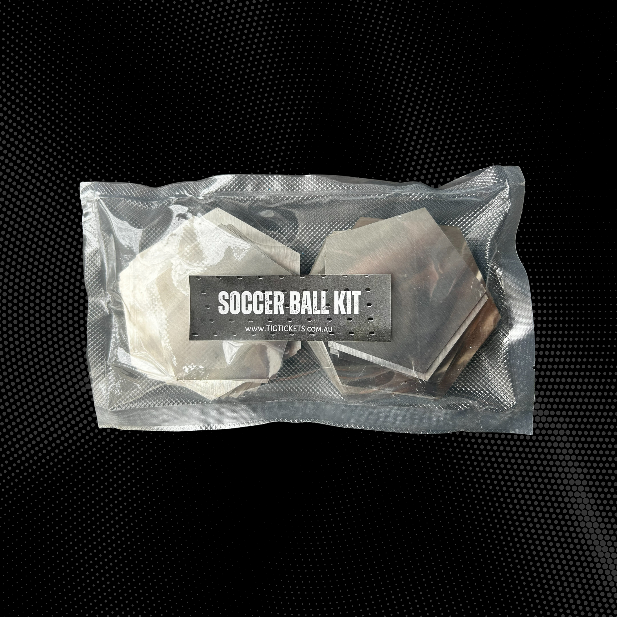 Soccer Ball kit (Aluminium) – Tig Tickets